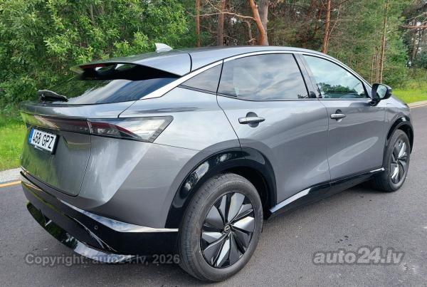 Grey Nissan Ariya 2022 in Tallinn, with an engine capacity of 0.00 L and mileage of 93 thousand km for 26990 €, photo 5 on AUTOMOTO.COM.LV