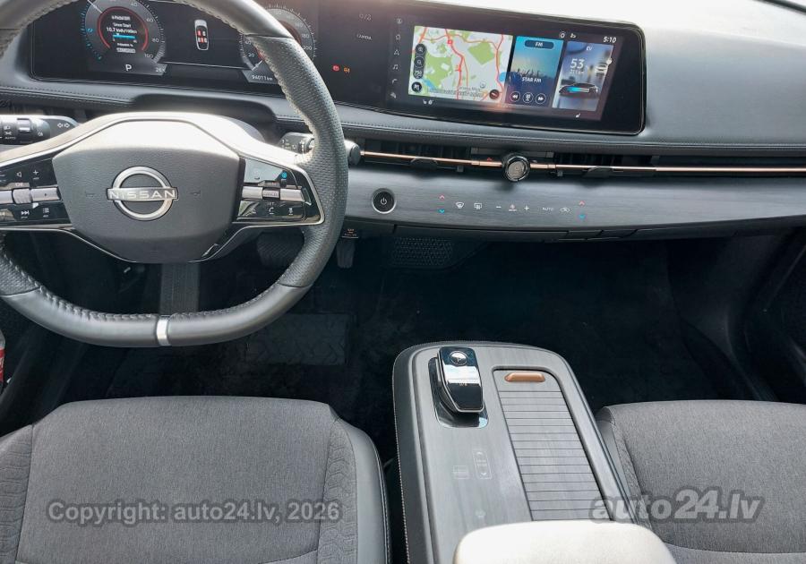 Grey Nissan Ariya 2022 in Tallinn, with an engine capacity of 0.00 L and mileage of 93 thousand km for 26990 €, photo 12 on AUTOMOTO.COM.LV