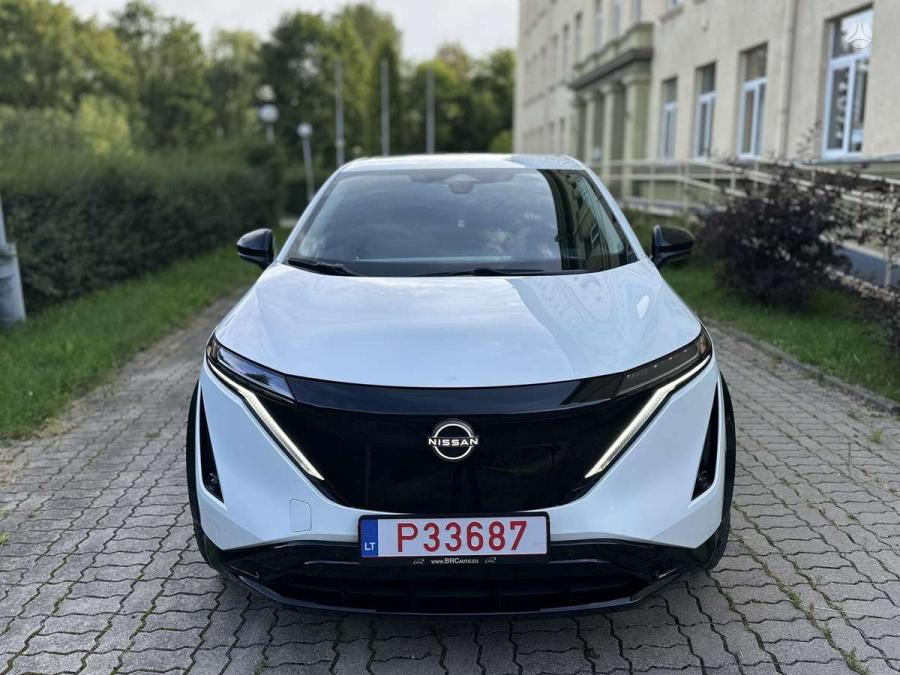 Balts Nissan Ariya 2024 Kėdainiai, ar dzinēja tilpumu 0.00 L un nobraukumu 45 tūkst. km par 29645 €, foto 5 vietnē AUTOMOTO.COM.LV