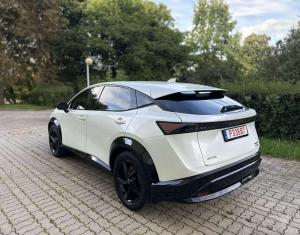 Balts Nissan Ariya 2024 Kėdainiai, ar dzinēja tilpumu 0.00 L un nobraukumu 45 tūkst. km par 29645 €, foto 10 vietnē AUTOMOTO.COM.LV