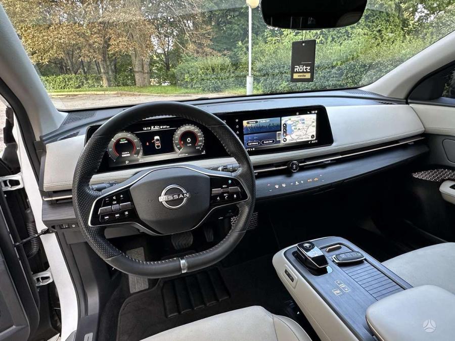 Balts Nissan Ariya 2024 Kėdainiai, ar dzinēja tilpumu 0.00 L un nobraukumu 45 tūkst. km par 29645 €, foto 13 vietnē AUTOMOTO.COM.LV