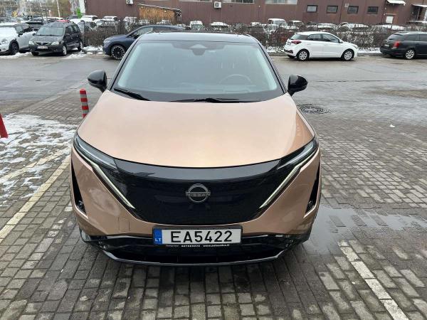 Dzeltens Nissan Ariya 2022 Viļņa, ar dzinēja tilpumu 0.00 L un nobraukumu 72 tūkst. km par 29000 €, foto 1 vietnē AUTOMOTO.COM.LV