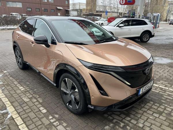 Dzeltens Nissan Ariya 2022 Viļņa, ar dzinēja tilpumu 0.00 L un nobraukumu 72 tūkst. km par 29000 €, foto 2 vietnē AUTOMOTO.COM.LV