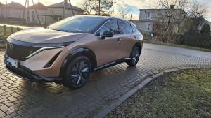 Dzeltens Nissan Ariya 2023 Šauļi, ar dzinēja tilpumu 0.00 L un nobraukumu 50 tūkst. km par 36000 €, foto  vietnē AUTOMOTO.COM.LV