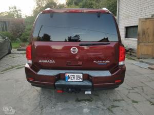 Sarkans Nissan Armada 2010 Viļņa, ar dzinēja tilpumu 5.70 L un nobraukumu 0 tūkst. km par 12000 €, foto 7 vietnē AUTOMOTO.COM.LV