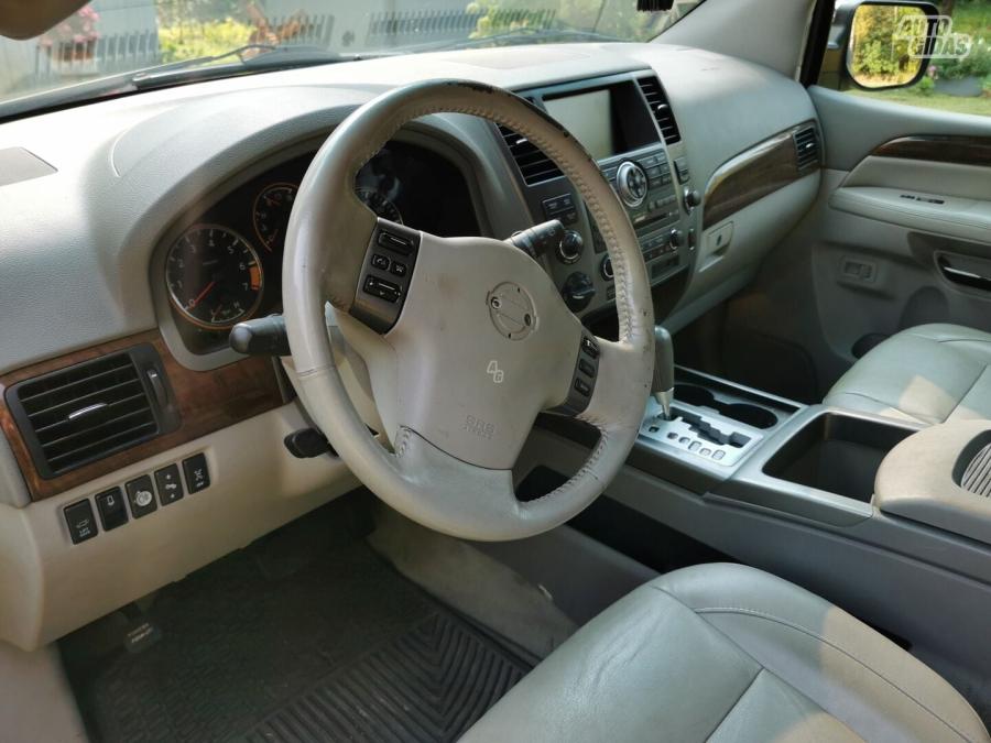 Sarkans Nissan Armada 2010 Viļņa, ar dzinēja tilpumu 5.70 L un nobraukumu 0 tūkst. km par 12000 €, foto 8 vietnē AUTOMOTO.COM.LV