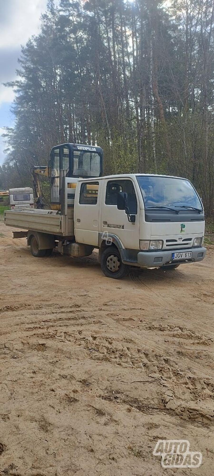 Ниссан Кабстар 2002 в Вильнюс, объемом двигателя 3.00 л и пробегом 248 тыс. км за 3500 €, фото 1 на AUTOMOTO.COM.LV
