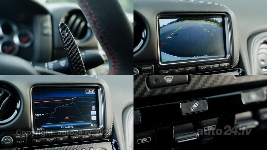 Black Nissan GT-R 2013 in Parnu, with an engine capacity of 3.80 L and mileage of 26 thousand km for 89900 €, photo 19 on AUTOMOTO.COM.LV
