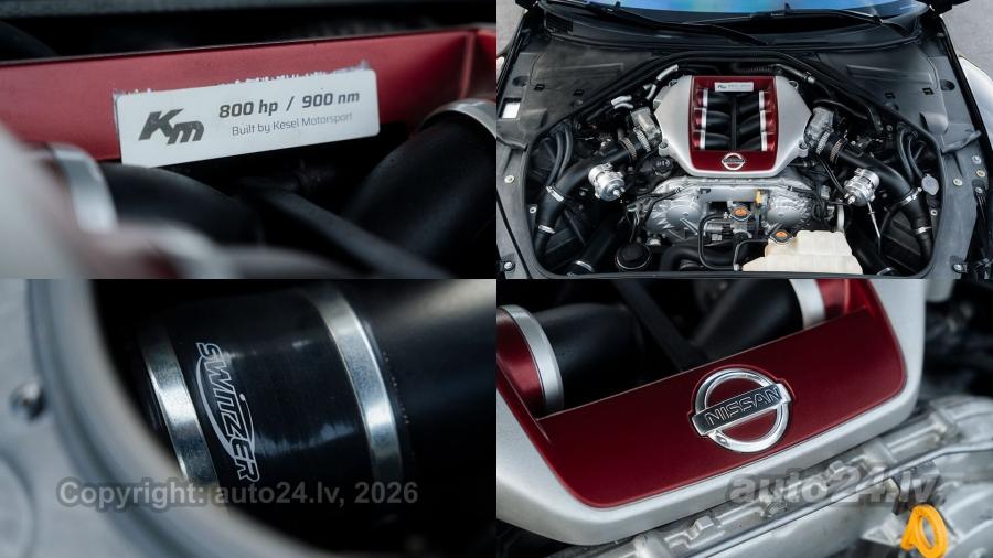 Black Nissan GT-R 2013 in Parnu, with an engine capacity of 3.80 L and mileage of 26 thousand km for 89900 €, photo 21 on AUTOMOTO.COM.LV