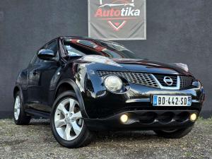 Melns Nissan Juke 2010 Šauļi, ar dzinēja tilpumu 1.60 L un nobraukumu 255 tūkst. km par 4200 €, foto  vietnē AUTOMOTO.COM.LV
