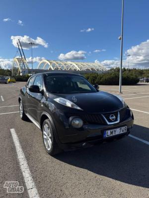 Melns Nissan Juke 2011 Šauļi, ar dzinēja tilpumu 1.50 L un nobraukumu 203 tūkst. km par 3700 €, foto  vietnē AUTOMOTO.COM.LV