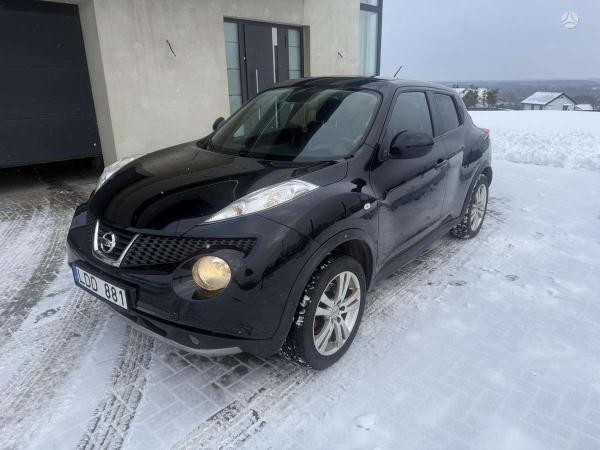 Melns Nissan Juke 2011 Prienai, ar dzinēja tilpumu 1.62 L un nobraukumu 95 tūkst. km par 6300 €, foto 1 vietnē AUTOMOTO.COM.LV
