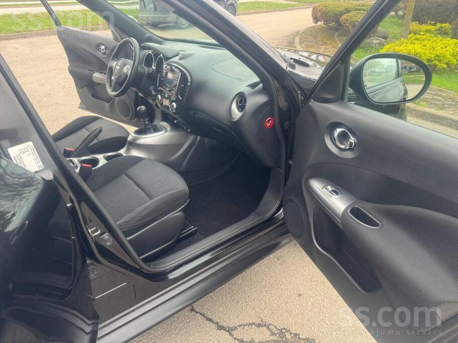 Black Nissan Juke 2011 in Riga, with an engine capacity of 1.50 L and mileage of 0 thousand km for 4700 €, photo 18 on AUTOMOTO.COM.LV
