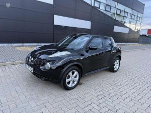 Melns Nissan Juke 2011 Panevēža, ar dzinēja tilpumu 1.46 L un nobraukumu 211 tūkst. km par 5300 €, foto  vietnē AUTOMOTO.COM.LV