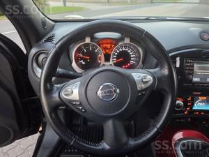 Black Nissan Juke 2011 in Jelgava, with an engine capacity of 1.50 L and mileage of 285 thousand km for 5590 €, photo 17 on AUTOMOTO.COM.LV