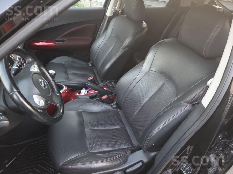 Black Nissan Juke 2011 in Jelgava, with an engine capacity of 1.50 L and mileage of 285 thousand km for 5590 €, photo 20 on AUTOMOTO.COM.LV