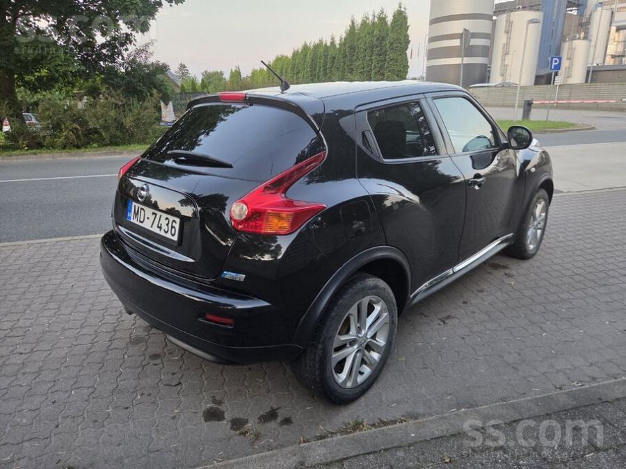 Black Nissan Juke 2011 in Jelgava, with an engine capacity of 1.50 L and mileage of 285 thousand km for 5590 €, photo 25 on AUTOMOTO.COM.LV