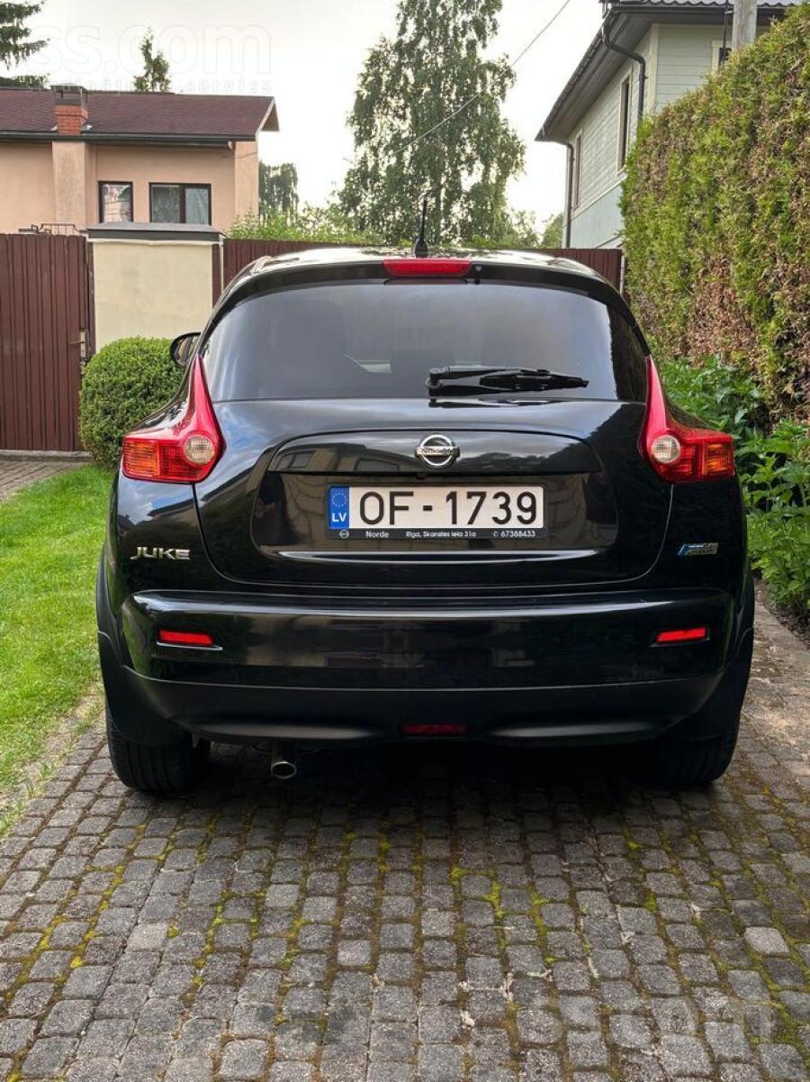 Melns Nissan Juke 2011 Rīga, ar dzinēja tilpumu 1.50 L un nobraukumu 122 tūkst. km par 5950 €, foto 7 vietnē AUTOMOTO.COM.LV