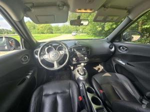 Melns Nissan Juke 2011 Panevēža, ar dzinēja tilpumu 1.46 L un nobraukumu 261 tūkst. km par 4200 €, foto 8 vietnē AUTOMOTO.COM.LV