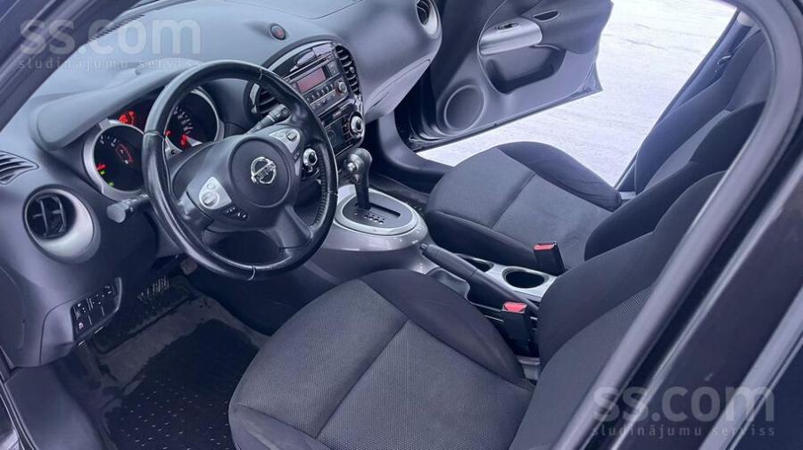 Melns Nissan Juke 2012 Rīga, ar dzinēja tilpumu 1.60 L un nobraukumu 148 tūkst. km par 6500 €, foto 13 vietnē AUTOMOTO.COM.LV