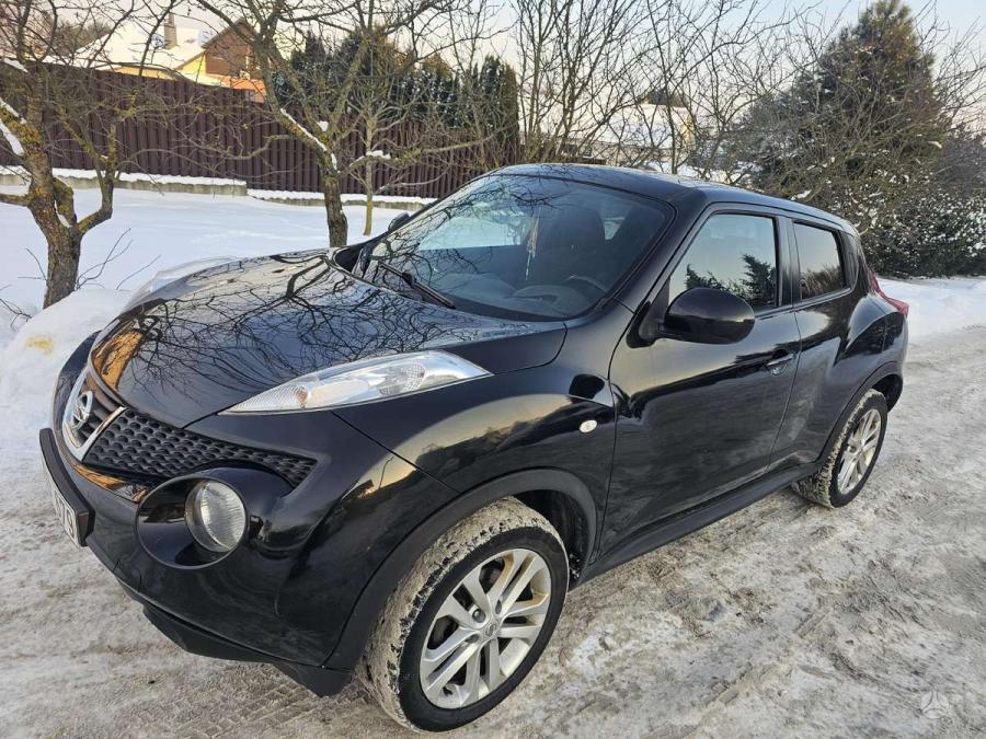 Melns Nissan Juke 2012 Kauņa, ar dzinēja tilpumu 1.46 L un nobraukumu 228 tūkst. km par 4150 €, foto 4 vietnē AUTOMOTO.COM.LV