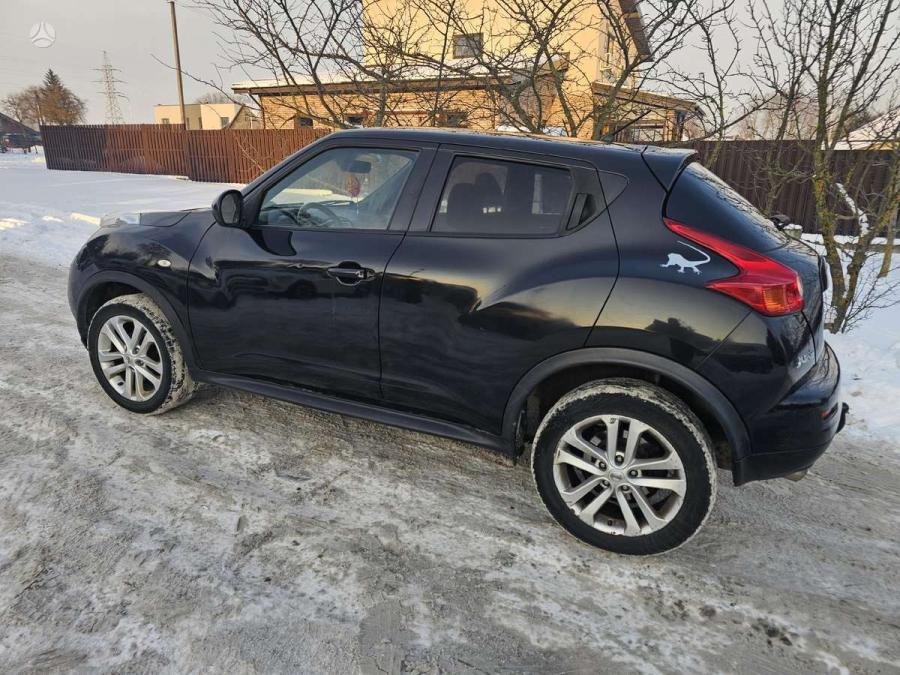 Melns Nissan Juke 2012 Kauņa, ar dzinēja tilpumu 1.46 L un nobraukumu 228 tūkst. km par 4150 €, foto 8 vietnē AUTOMOTO.COM.LV