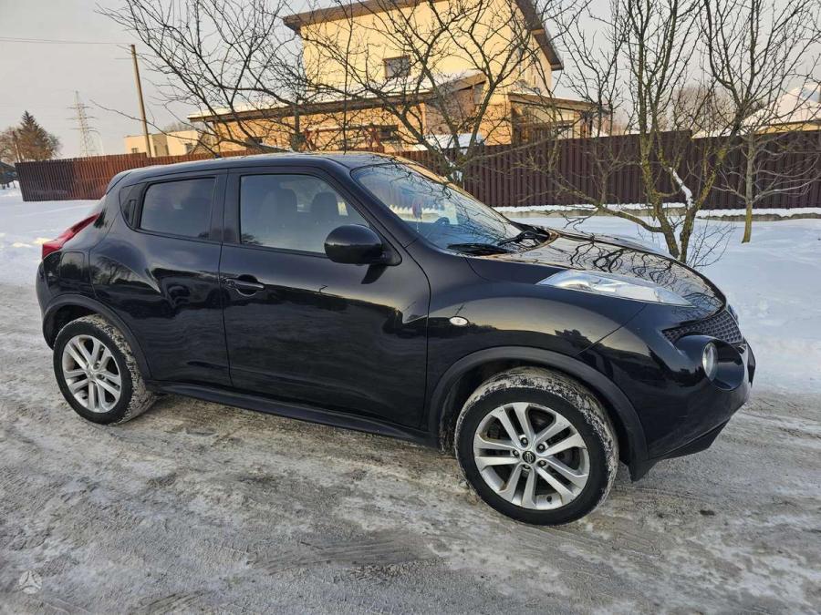 Melns Nissan Juke 2012 Kauņa, ar dzinēja tilpumu 1.46 L un nobraukumu 228 tūkst. km par 4150 €, foto 15 vietnē AUTOMOTO.COM.LV