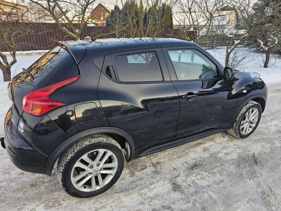 Melns Nissan Juke 2012 Kauņa, ar dzinēja tilpumu 1.46 L un nobraukumu 228 tūkst. km par 4150 €, foto 18 vietnē AUTOMOTO.COM.LV