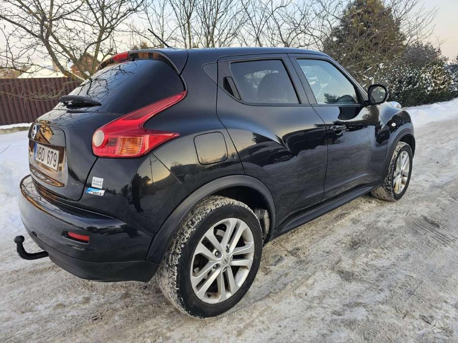Melns Nissan Juke 2012 Kauņa, ar dzinēja tilpumu 1.46 L un nobraukumu 228 tūkst. km par 4150 €, foto 19 vietnē AUTOMOTO.COM.LV