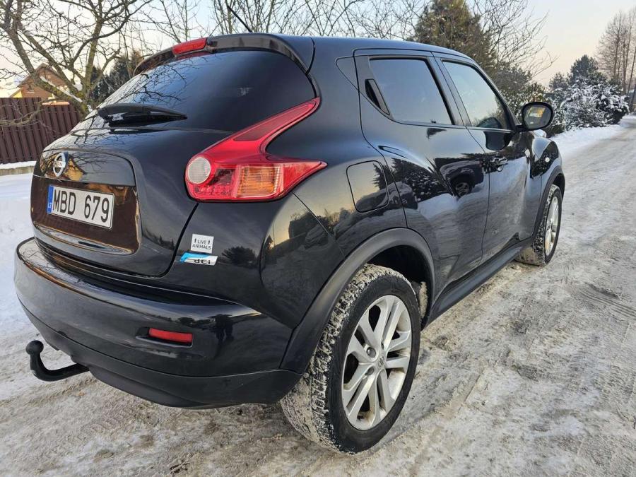 Melns Nissan Juke 2012 Kauņa, ar dzinēja tilpumu 1.46 L un nobraukumu 228 tūkst. km par 4150 €, foto 20 vietnē AUTOMOTO.COM.LV