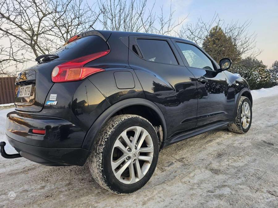 Melns Nissan Juke 2012 Kauņa, ar dzinēja tilpumu 1.46 L un nobraukumu 228 tūkst. km par 4150 €, foto 21 vietnē AUTOMOTO.COM.LV