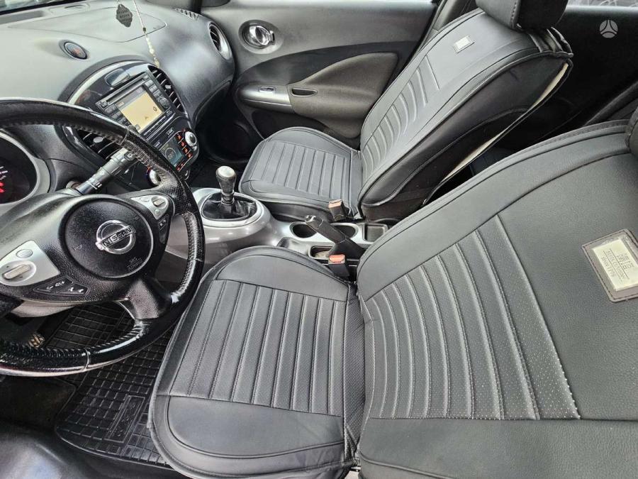 Melns Nissan Juke 2012 Kauņa, ar dzinēja tilpumu 1.46 L un nobraukumu 228 tūkst. km par 4150 €, foto 23 vietnē AUTOMOTO.COM.LV