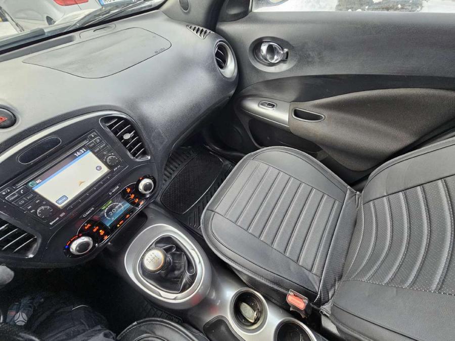 Melns Nissan Juke 2012 Kauņa, ar dzinēja tilpumu 1.46 L un nobraukumu 228 tūkst. km par 4150 €, foto 25 vietnē AUTOMOTO.COM.LV