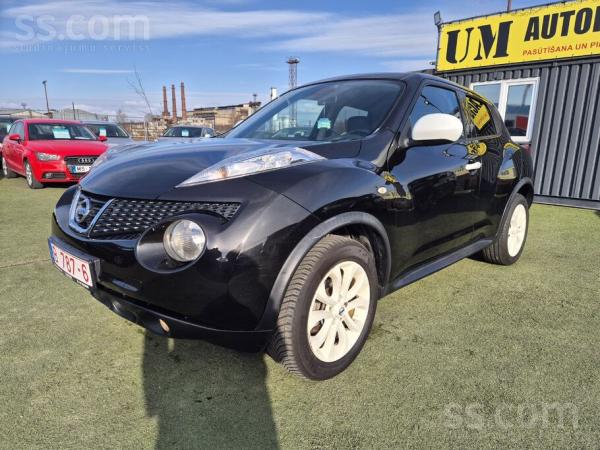 Black Nissan Juke 2012 in Liepaja, with an engine capacity of 1.50 L and mileage of 242 thousand km for 5500 €, photo 1 on AUTOMOTO.COM.LV