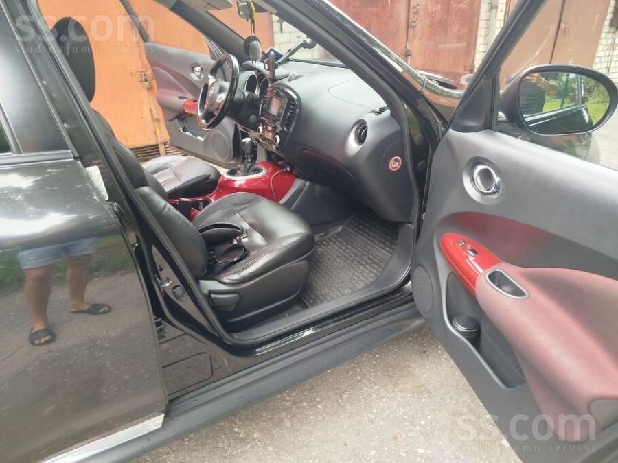Melns Nissan Juke 2012 Rīga, ar dzinēja tilpumu 1.50 L un nobraukumu 320 tūkst. km par 5250 €, foto 12 vietnē AUTOMOTO.COM.LV