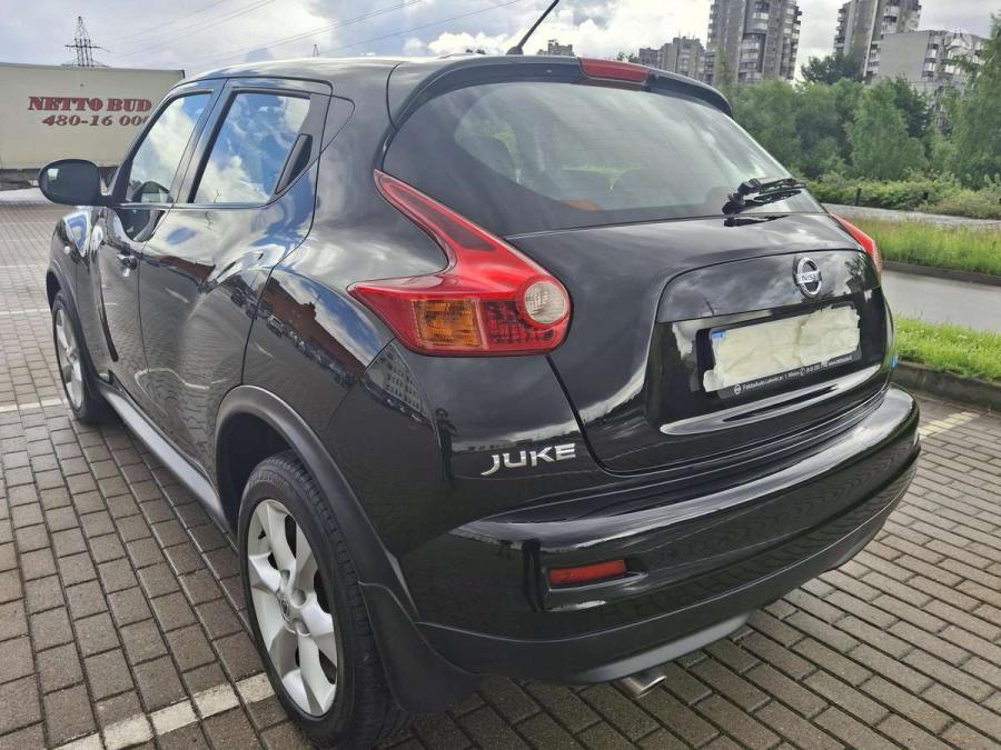 Melns Nissan Juke 2012 Viļņa, ar dzinēja tilpumu 1.46 L un nobraukumu 301 tūkst. km par 3800 €, foto 8 vietnē AUTOMOTO.COM.LV