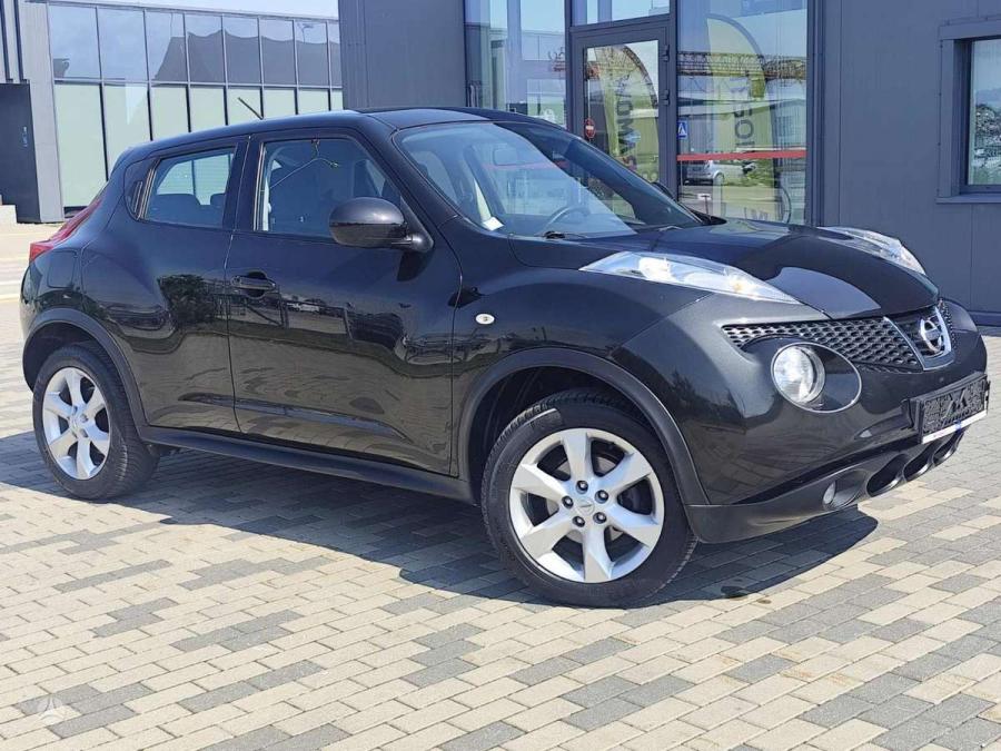 Melns Nissan Juke 2012 Šauļi, ar dzinēja tilpumu 1.50 L un nobraukumu 250 tūkst. km par 4300 €, foto 1 vietnē AUTOMOTO.COM.LV