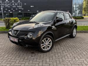 Black Nissan Juke 2012 in Jelgava, with an engine capacity of 1.60 L and mileage of 76 thousand km for 6995 €, photo 4 on AUTOMOTO.COM.LV