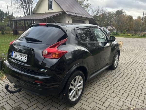 Melns Nissan Juke 2012 Krāslava, ar dzinēja tilpumu 1.50 L un nobraukumu 142 tūkst. km par 5250 €, foto 5 vietnē AUTOMOTO.COM.LV