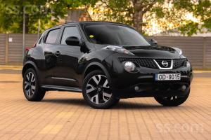 Black Nissan Juke 2013 in Jelgava, with an engine capacity of 1.50 L and mileage of 0 thousand km for 5390 €, photo 4 on AUTOMOTO.COM.LV