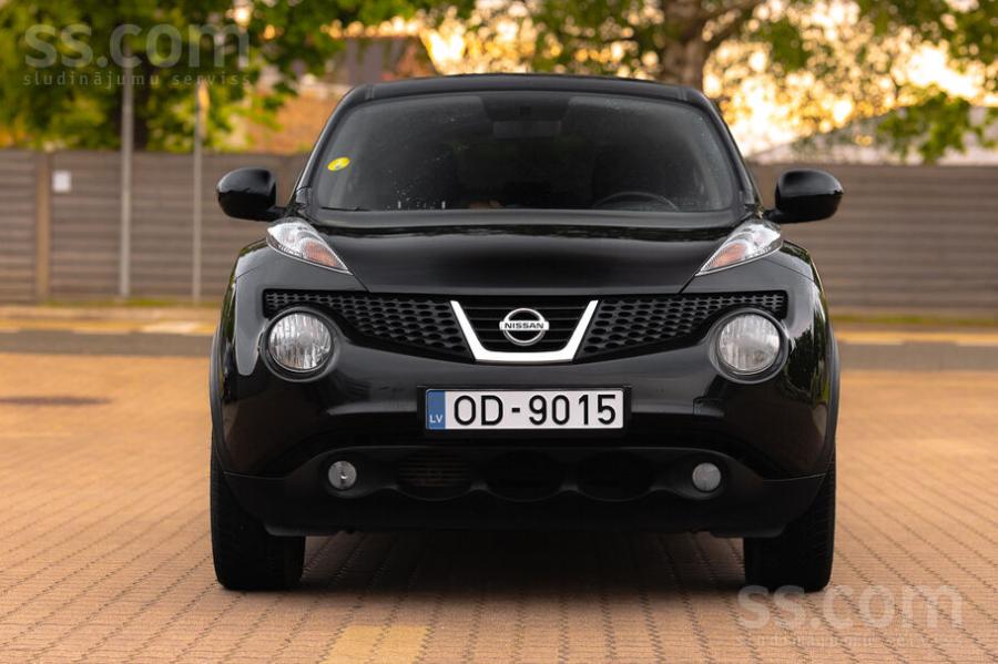 Black Nissan Juke 2013 in Jelgava, with an engine capacity of 1.50 L and mileage of 0 thousand km for 5390 €, photo 5 on AUTOMOTO.COM.LV