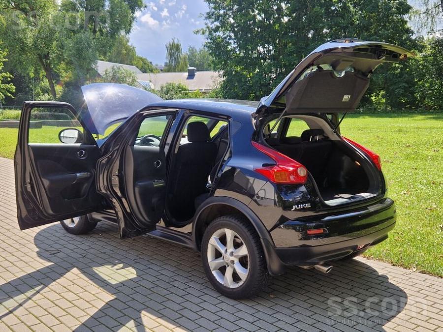 Melns Nissan Juke 2013 Rīga, ar dzinēja tilpumu 1.50 L un nobraukumu 88 tūkst. km par 5390 €, foto 12 vietnē AUTOMOTO.COM.LV