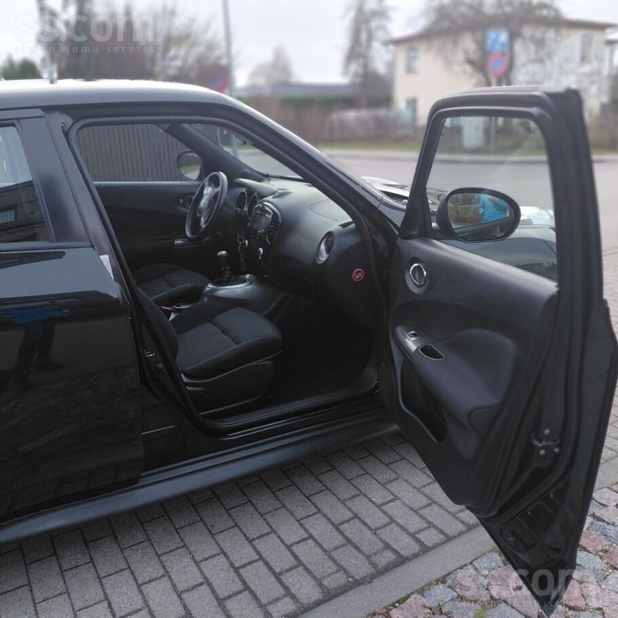 Melns Nissan Juke 2013 Rīga, ar dzinēja tilpumu 1.50 L un nobraukumu 169 tūkst. km par 6500 €, foto 6 vietnē AUTOMOTO.COM.LV