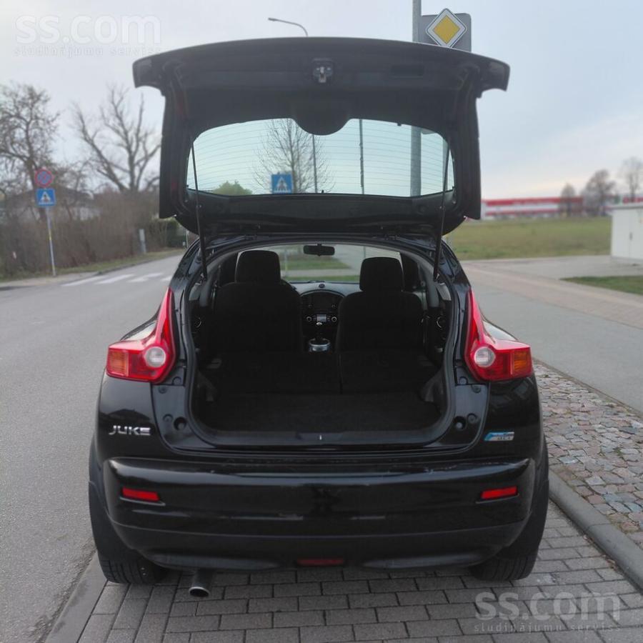 Melns Nissan Juke 2013 Rīga, ar dzinēja tilpumu 1.50 L un nobraukumu 169 tūkst. km par 6500 €, foto 9 vietnē AUTOMOTO.COM.LV