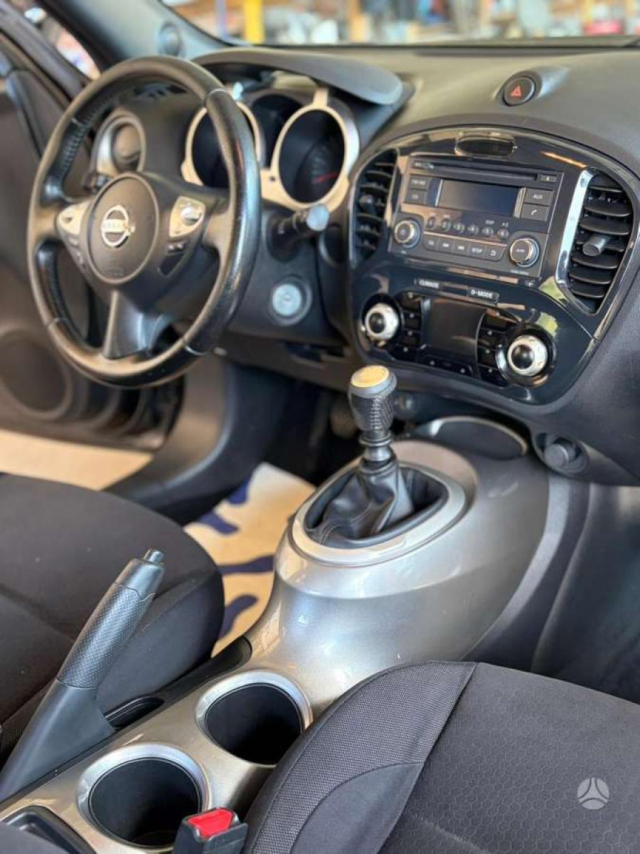Black Nissan Juke 2013 in Silale, with an engine capacity of 1.46 L and mileage of 260 thousand km for 3750 €, photo 15 on AUTOMOTO.COM.LV
