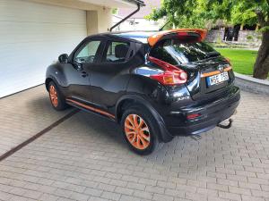 Black Nissan Juke 2013 in Siauliai, with an engine capacity of 1.50 L and mileage of 226 thousand km for 4700 €, photo 6 on AUTOMOTO.COM.LV