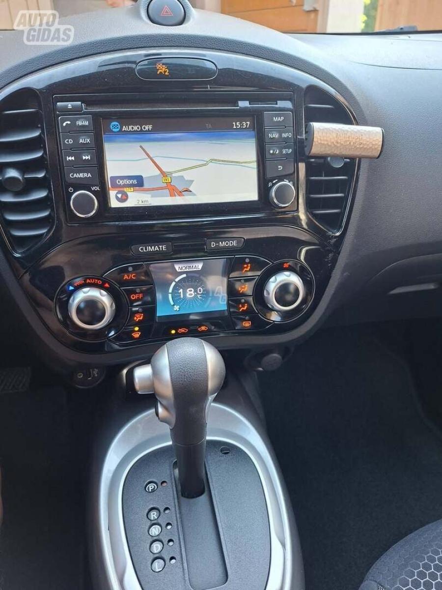 Black Nissan Juke 2013 in Birzai, with an engine capacity of 1.60 L and mileage of 183 thousand km for 5500 €, photo 4 on AUTOMOTO.COM.LV