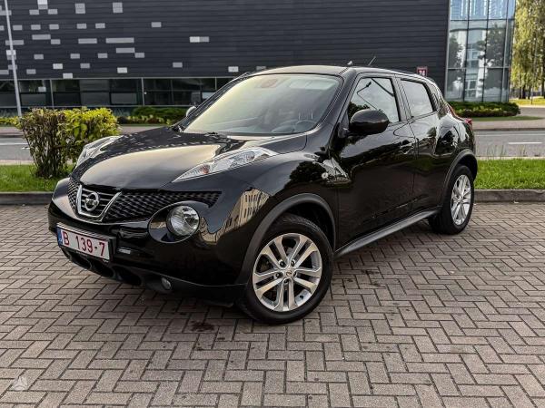 Melns Nissan Juke 2013 Jelgava, ar dzinēja tilpumu 1.62 L un nobraukumu 75 tūkst. km par 6990 €, foto 4 vietnē AUTOMOTO.COM.LV