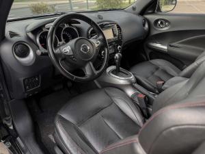 Melns Nissan Juke 2013 Jelgava, ar dzinēja tilpumu 1.62 L un nobraukumu 75 tūkst. km par 6990 €, foto 11 vietnē AUTOMOTO.COM.LV