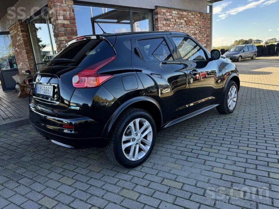 Melns Nissan Juke 2013 Talsi, ar dzinēja tilpumu 1.50 L un nobraukumu 169 tūkst. km par 4700 €, foto 5 vietnē AUTOMOTO.COM.LV